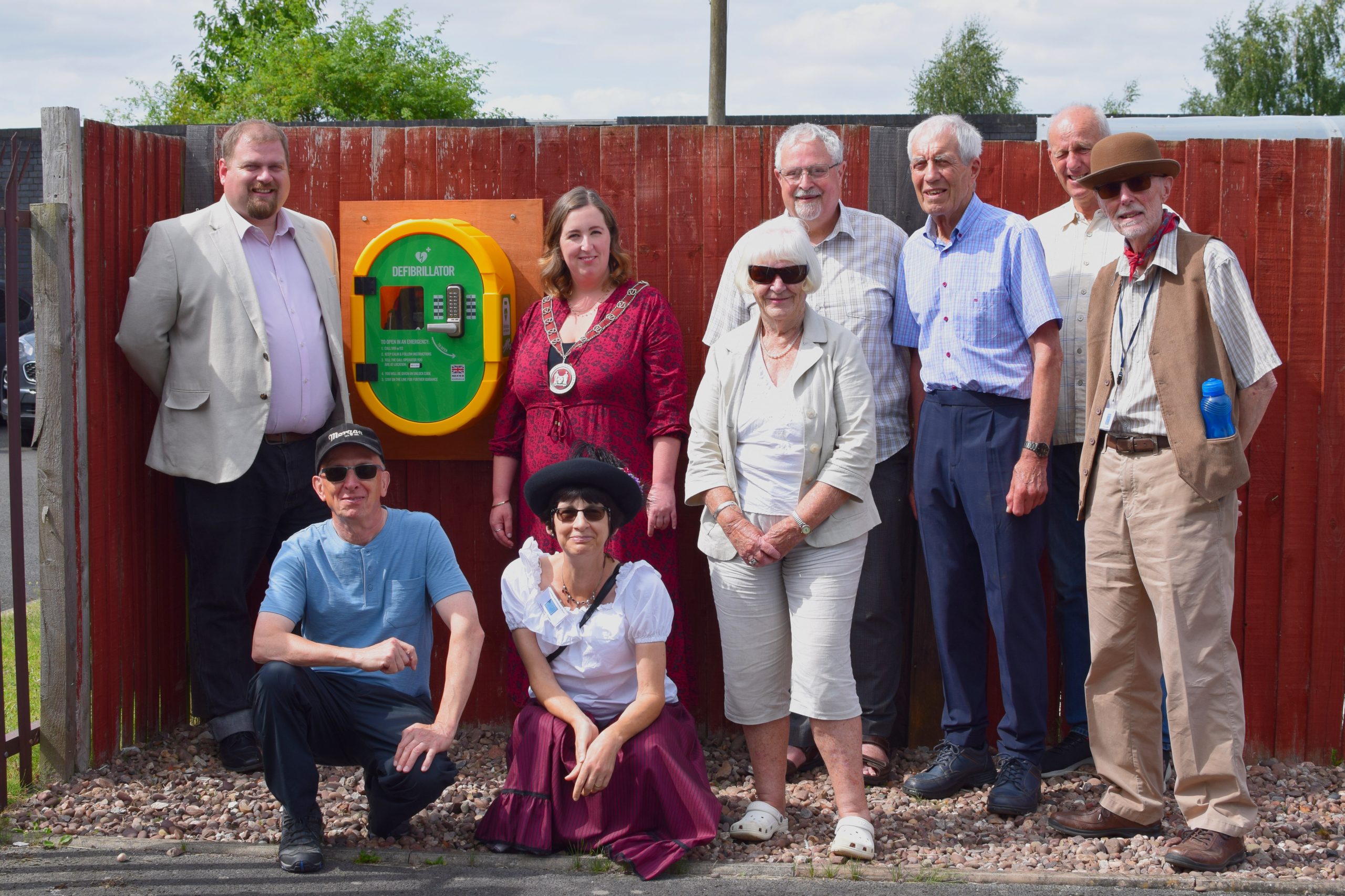Defibrillator installed outside historic Lichfield building - Lichfield ...